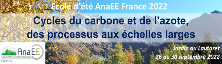 École d'été AnaEE France 2022 | AnaEE France